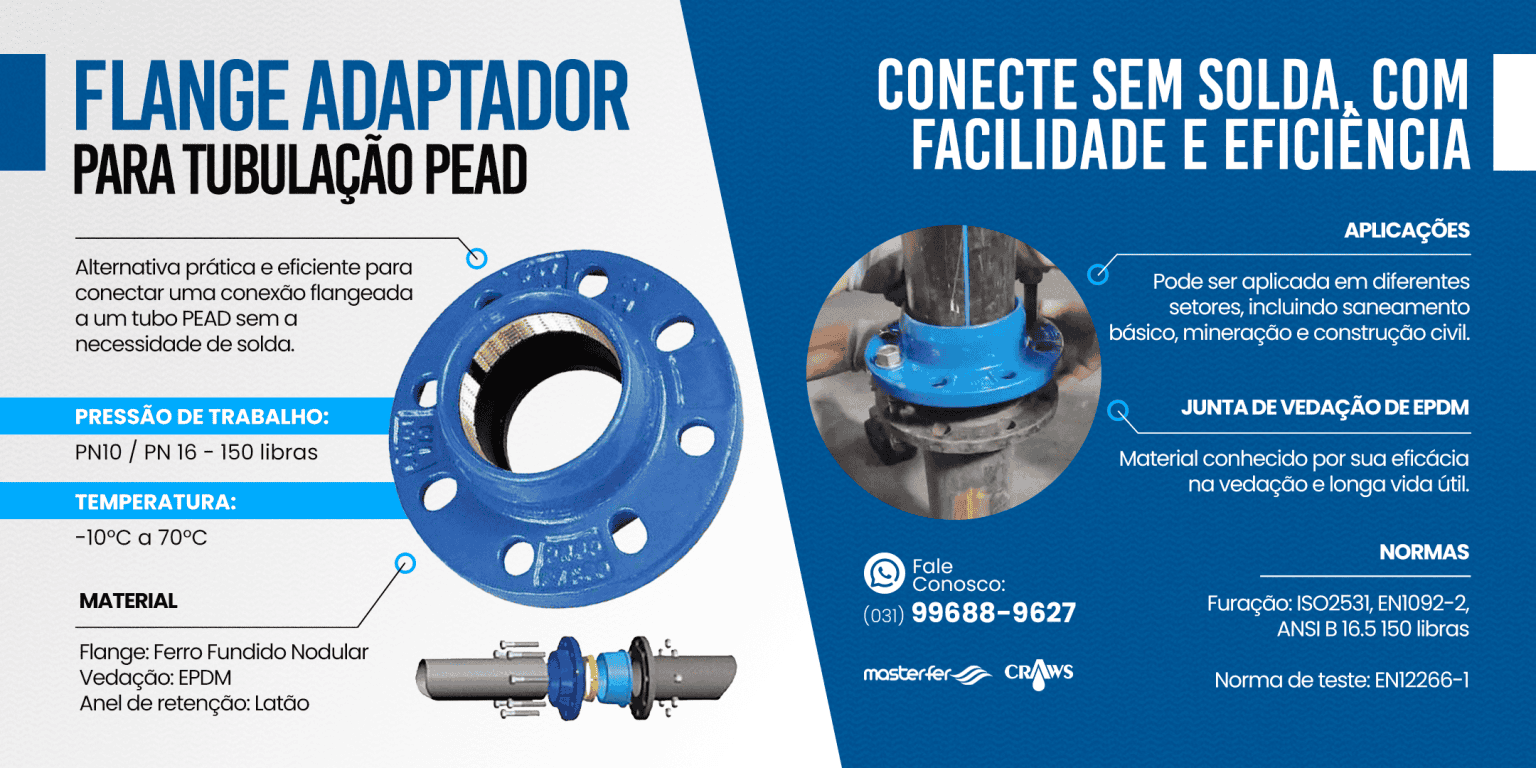 5 Vantagens dos Adaptadores Flangeados para PEAD na Indústria e ...