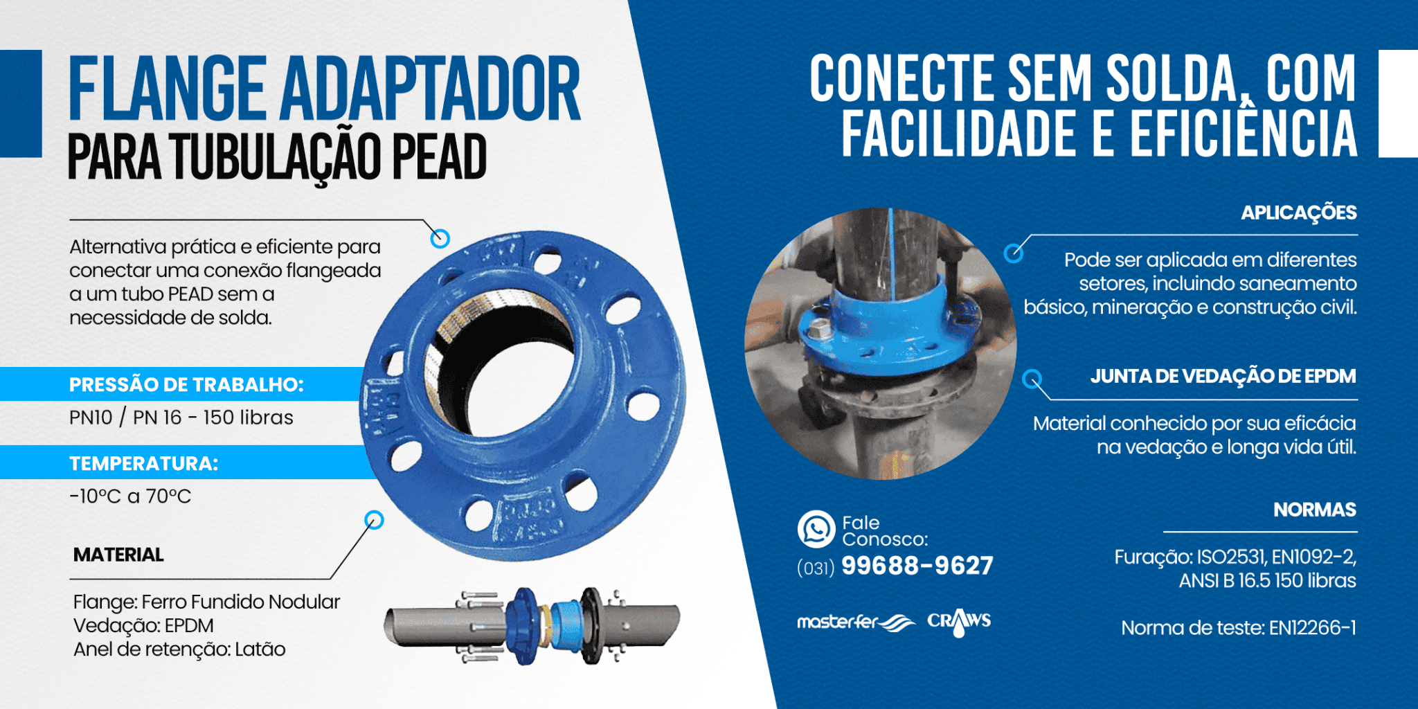 5 Vantagens dos Adaptadores Flangeados para PEAD na Indústria e ...
